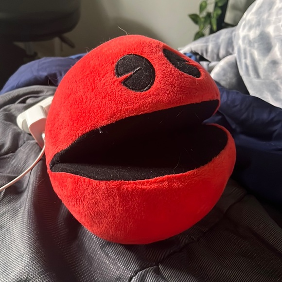 Toys | Red Pacman Stuffed Animal | Poshmark